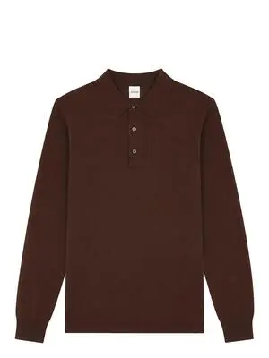 Aspesi Polo In Maglia - Brown