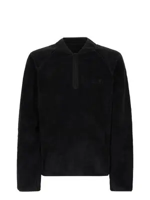 MAISON MARGIELA Reversible Zip-up Fleece - Black