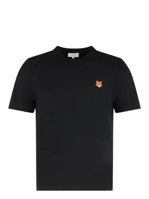 Maison Kitsuné Regular Fit Fox Head T-shirt - Black