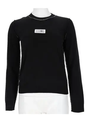 MAISON MARGIELA MM6 Maison Margiela Long Sleeve Wool Blend Sweater