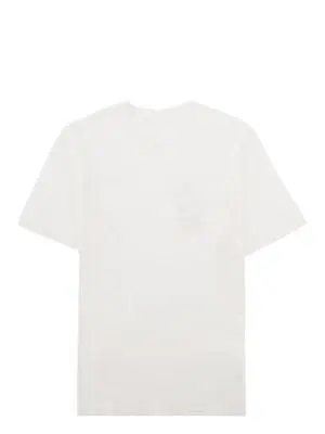 MAISON MARGIELA Cotton Crewneck Pocket T-shirt - White