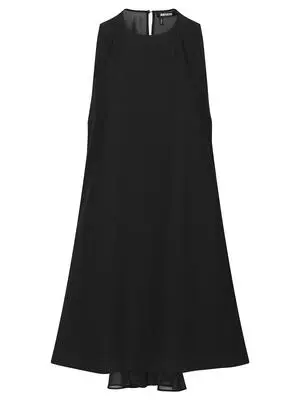 ROTATE BY BIRGER CHRISTENSEN Sleeveless A-line Midi Dress - Black