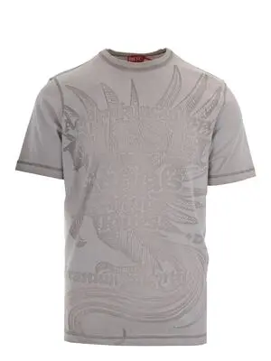 DIESEL® Graphic Crewneck T-shirt - White