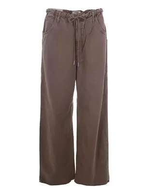 AGOLDE AGOLDE Drawstring Wide-Leg Jeans Tail