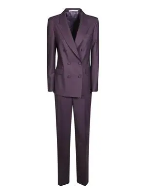Tagliatore Tailored Suit Jacket - Rosso