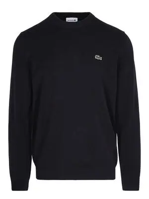 Lacoste Crewneck Sweater - Black