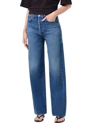 AGOLDE Ren High Rise Wide Leg Jeans - Chapter