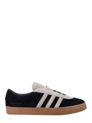 Y3 Low-top Suede Platform Sneakers - Black