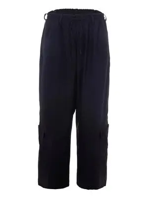 Y3 Relaxed Fit Cargo Trousers - Black