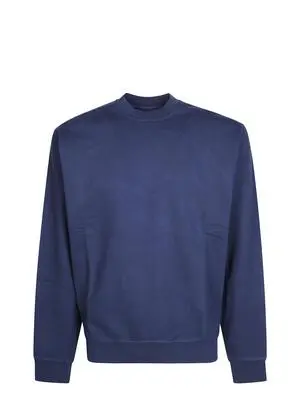 ARTE Crewneck Sweatshirt With Back Graphic - Blu