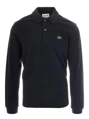 Lacoste Long Sleeve Piqué Polo Shirt - Dark Varech