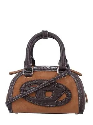 DIESEL® DIESEL Logo Embellished Top Handle Satchel