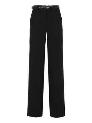 Max Mara MAX MARA STUDIO Belted Wide-Leg Trousers Nero