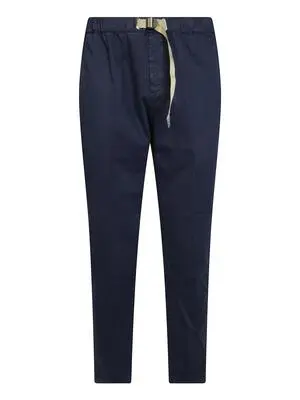 WHITE SAND Gabardine Stretch Trousers - Blu