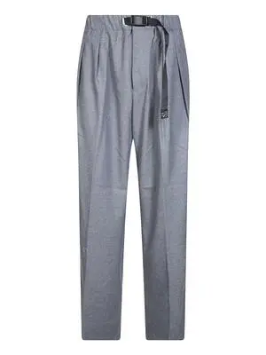 WHITE SAND Technical Flannel Pants - Grigio