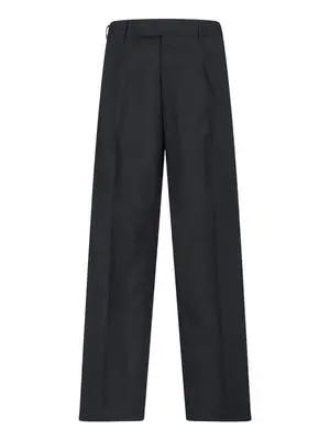PT TORINO Wool Trousers - Black