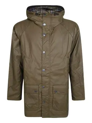 Barbour Bedale Waxed Parka Jacket - Marrone