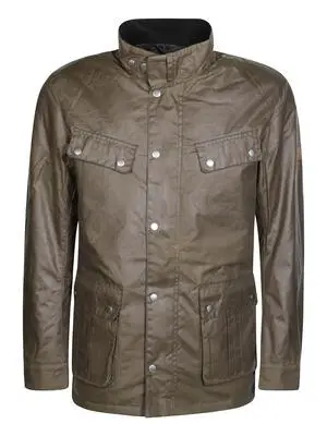 BARBOUR INTERNATIONAL Duke Wax Jacket - Marrone