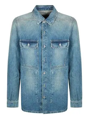 Rick Owens Outershirt Jacket - Denim