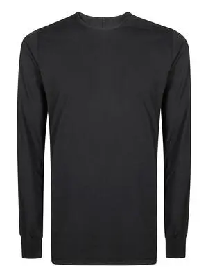 Rick Owens Level Long Sleeve T-shirt - Nero