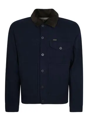 Filson Insulated Short Cruise Jacket In Mack Blend - Blu