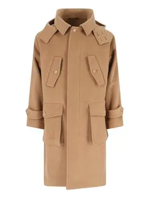 Caruso Wool Jacket - Beige