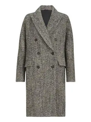 BRUNELLO CUCINELLI Brunello Cucinelli Wool Double-Breasted Coat