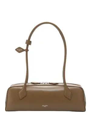 Alaïa Alaïa Le Teckel Medium Leather Shoulder Bag Brown
