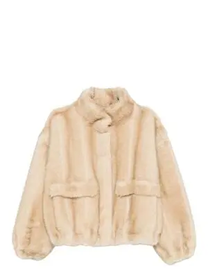 APPARIS APPARIS Iris Faux Fur Bomber Jacket