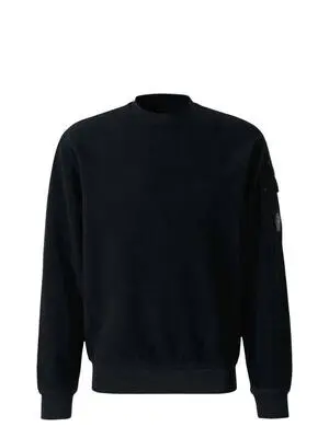C.P. COMPANY Cotton Crewneck Sweatshirt - Black