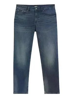BOSS Regular-fit Stretch Denim Jeans - Blue