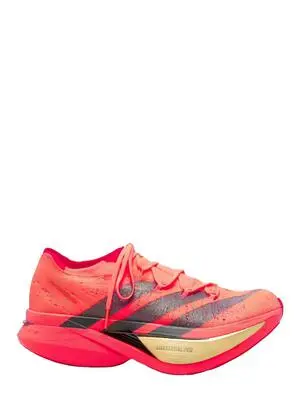 Adidas Adizero Prime X3 Strung Lace-up Sneakers - Pink