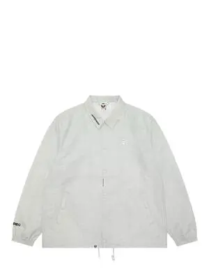 AAPE BY *A BATHING APE Aapenow Logo-patch Jacket - Grey