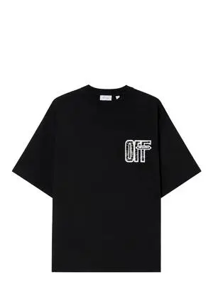 Off-White Motion Arrow Skate Short-sleeve T-shirt - Black