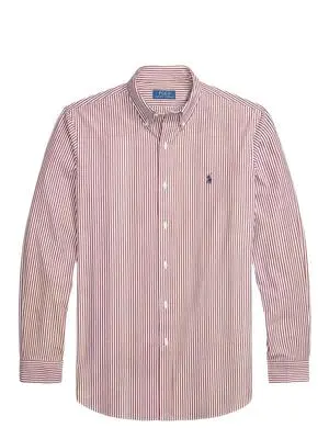 Polo Ralph Lauren Striped Button-down Shirt - Red