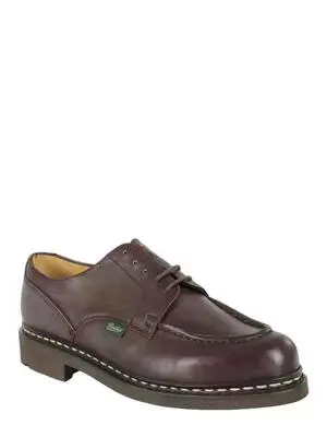 Paraboot Chambord Tex Leather Derby Shoes - Brown