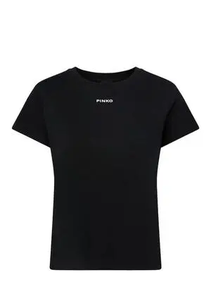 PINKO Pinko Logo Print Crewneck T-Shirt