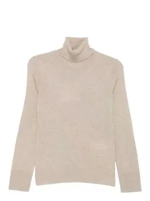 SPORTMAX Sportmax Elbow-Patch Roll-Neck Knit