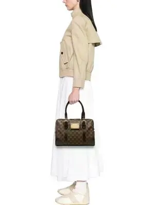LOUIS VUITTON 2009 Damier Ebene Berkeley Handbag - Brown