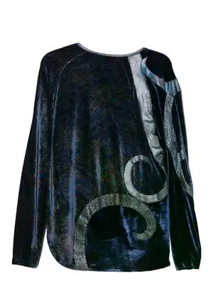 ROBERTO CAVALLI Roberto Cavalli Vintage 1970s Zip-Up Cardigan