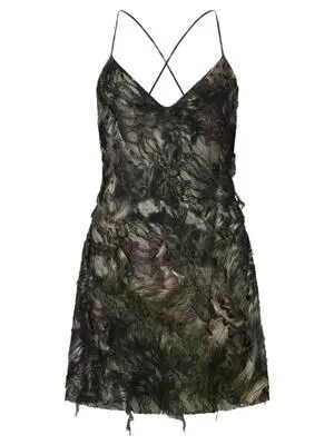 ROBERTO CAVALLI Roberto Cavalli Lace Mini Dress