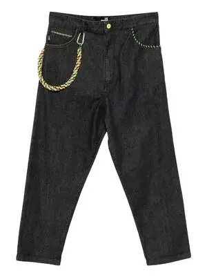 MOSCHINO Moschino 2000s Braided-Chain Jeans
