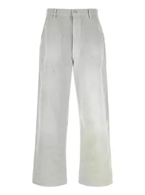 MAISON MARGIELA Maison Margiela Paint-Splatter Wide Leg Trousers