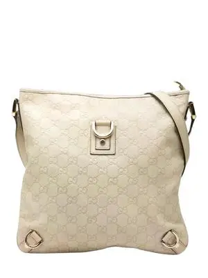 Gucci Abbey D Ring Crossbody Bag - Brown