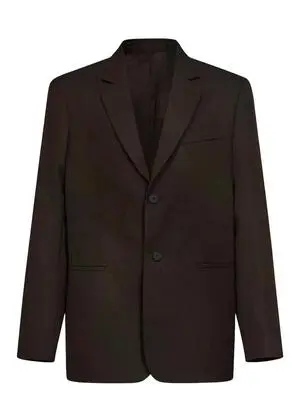 Studio Nicholson Roversi Single-breasted Wool Blazer - Brown