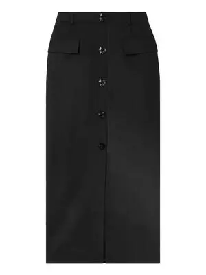 VIOLANTE NESSI Violante Nessi Adassa Button-Down Midi Skirt