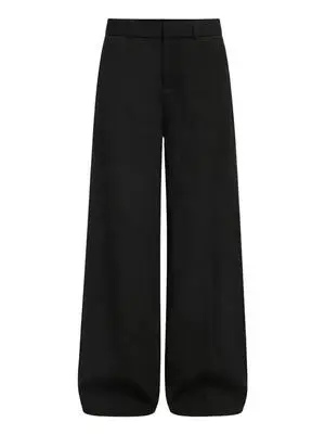 CHATS BY C.DAM Raised-Stitch Pegged Trousers
