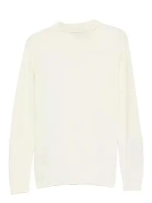 DANIELE FIESOLI Long-sleeve Polo Shirt - Neutrals