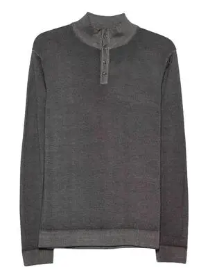 DANIELE FIESOLI Button-fastening Knit - Grey