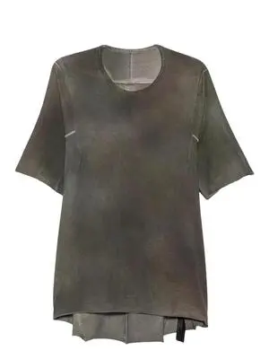 ISAAC SELLAM EXPERIENCE Exposed-seam T-shirt - Grey